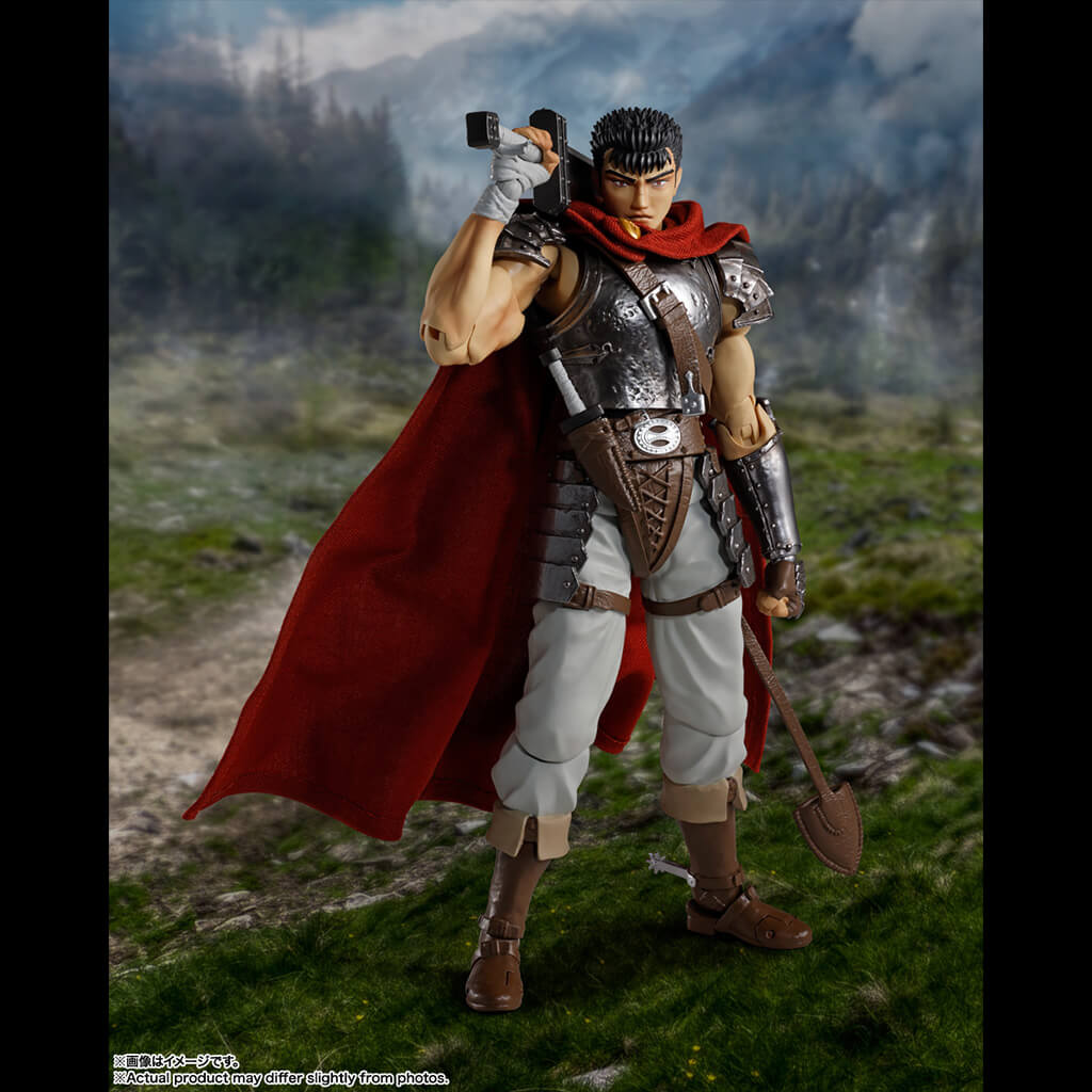Figure Guts SH Figuarts 16 cm – Berserk | Japandco