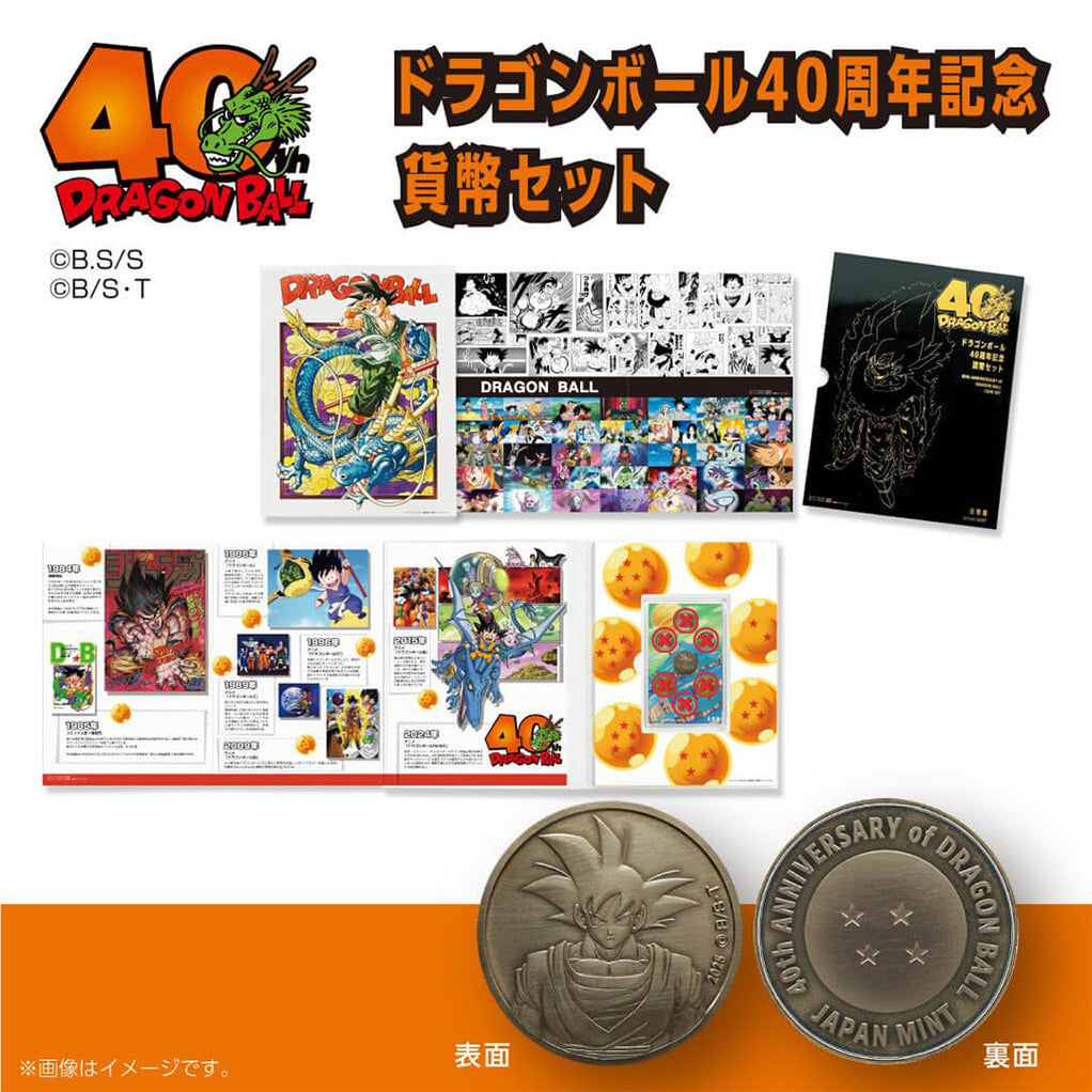 Goodies Son Goku 40th Anniversary Coin Ø 35 mm – Dragon Ball | Japandco