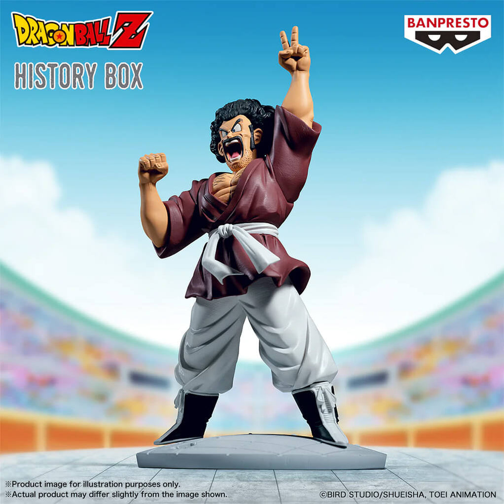 Figure Mr Satan History Box TBA cm – Dragon Ball | Japandco