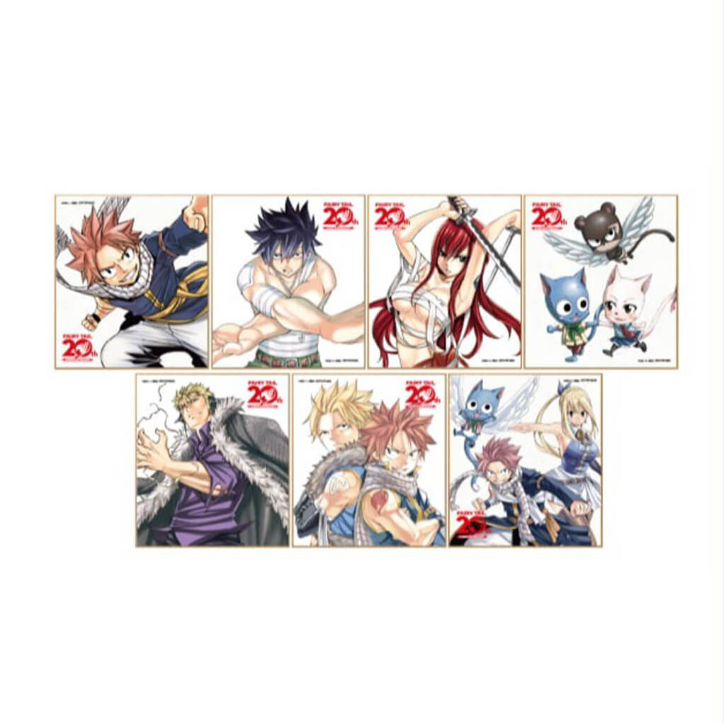 Goodies cola de hadas Shikishi 13 x 14 cm – Fairy Tail | Japandco