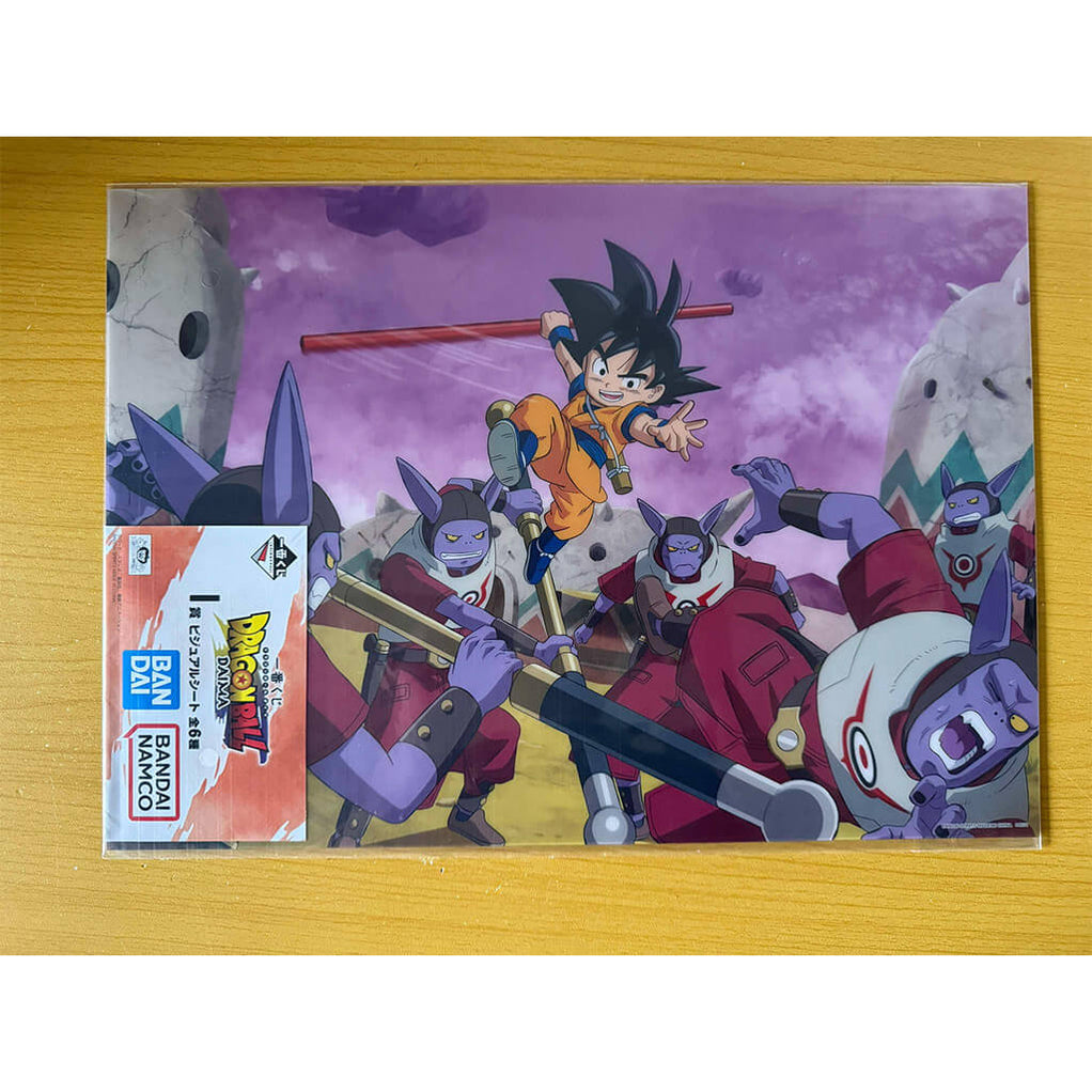 ICHIBAN KUJI DRAGON BALL DAIMA - VISUAL SHEET FULL SET LOT I — JAPANDCO