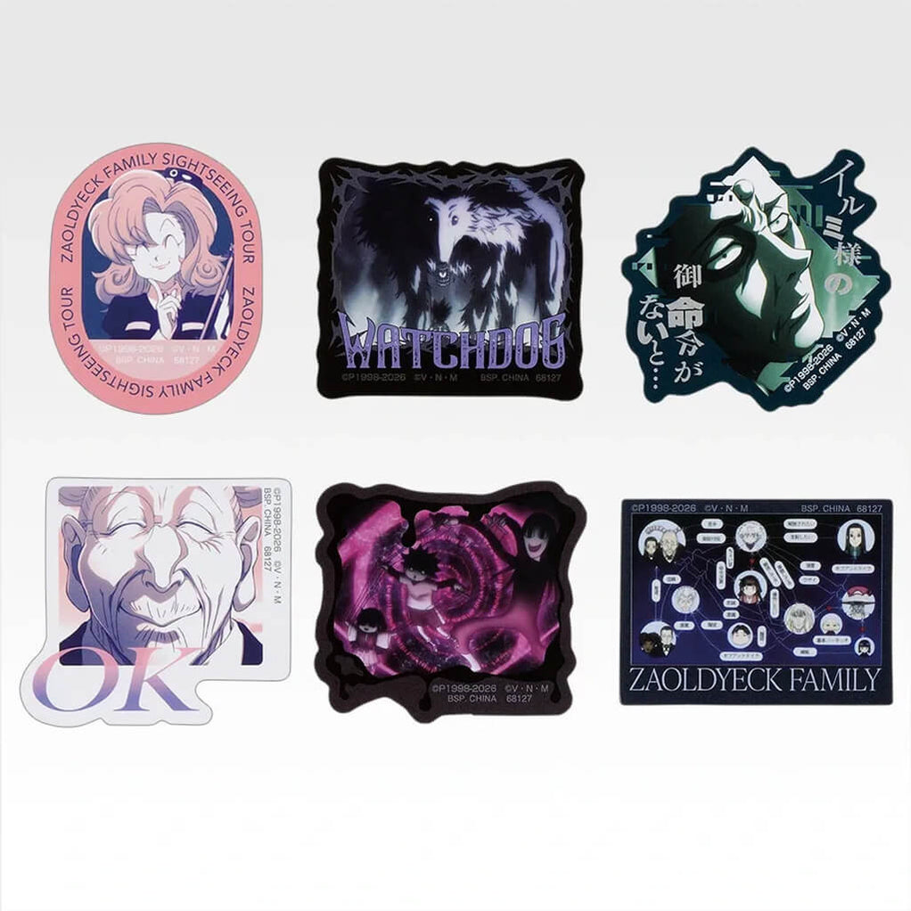 Goodies Stickers Lot J Ichiban Kuji 4 cm – Hunter x Hunter | Japandco