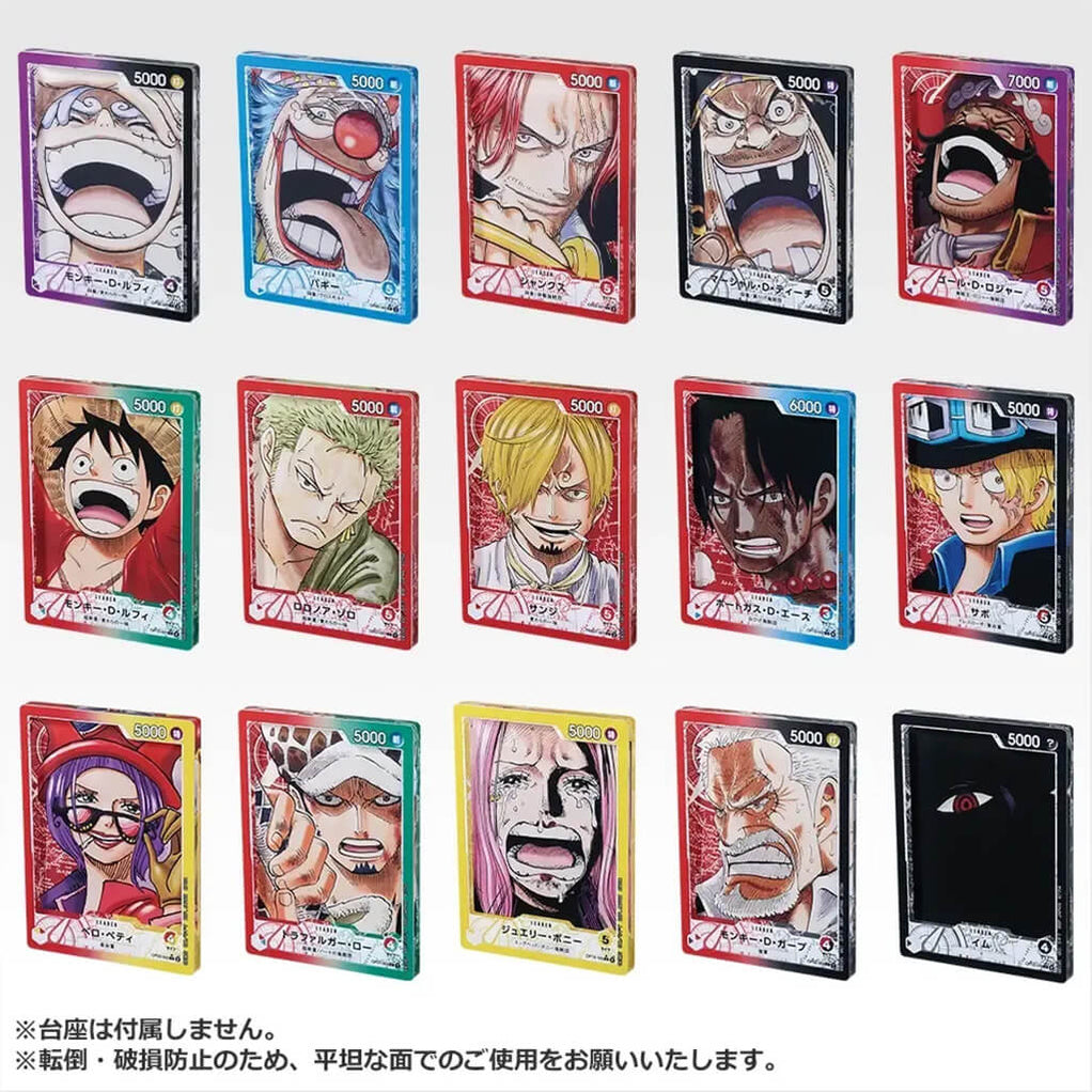 Goodies Card Acrylic Lot G Ichiban Kuji 7,5 cm – One Piece | Japandco