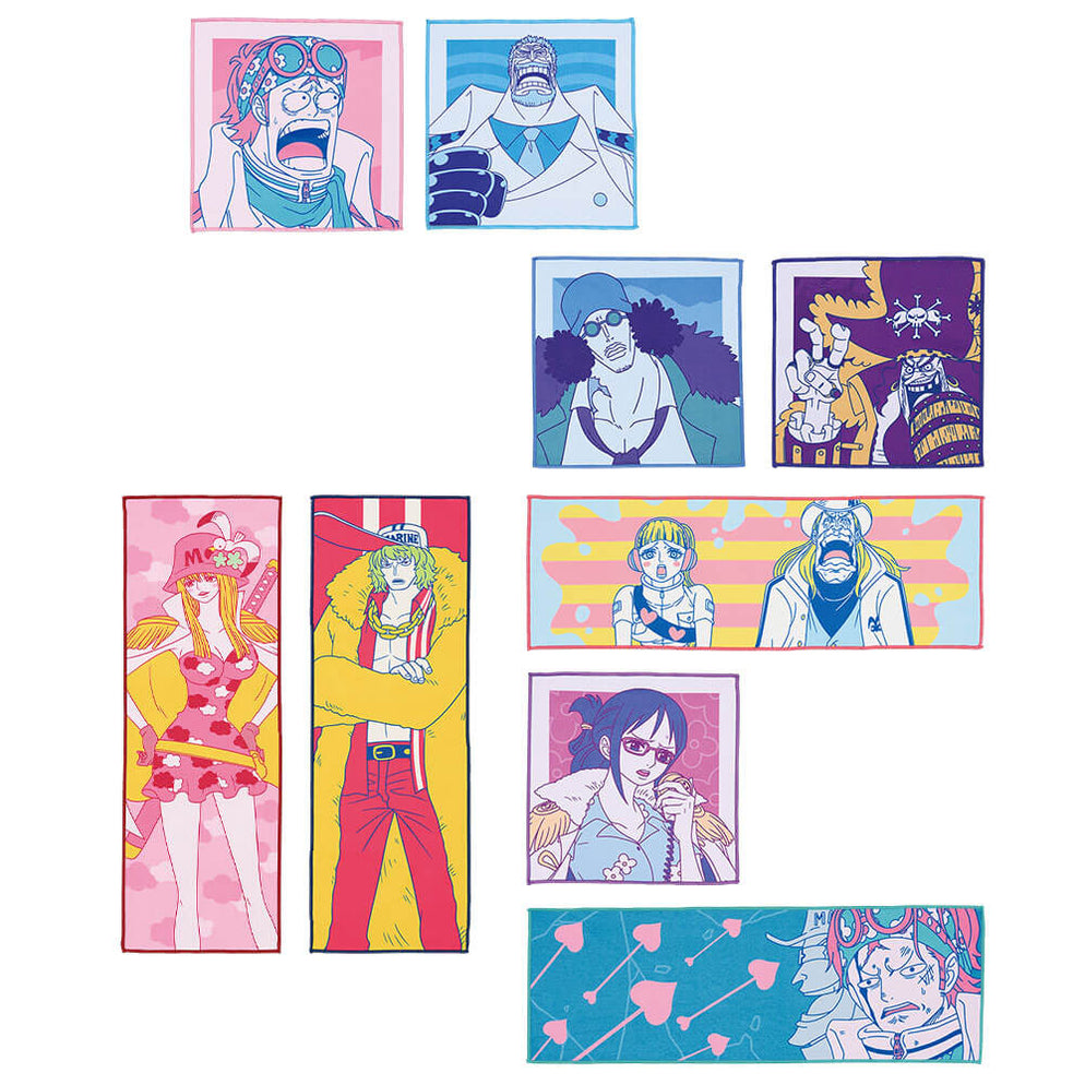 Goodies Towel Ichiban Kuji 25 x 25 cm and 60 x 20 cm Lot F – One ...